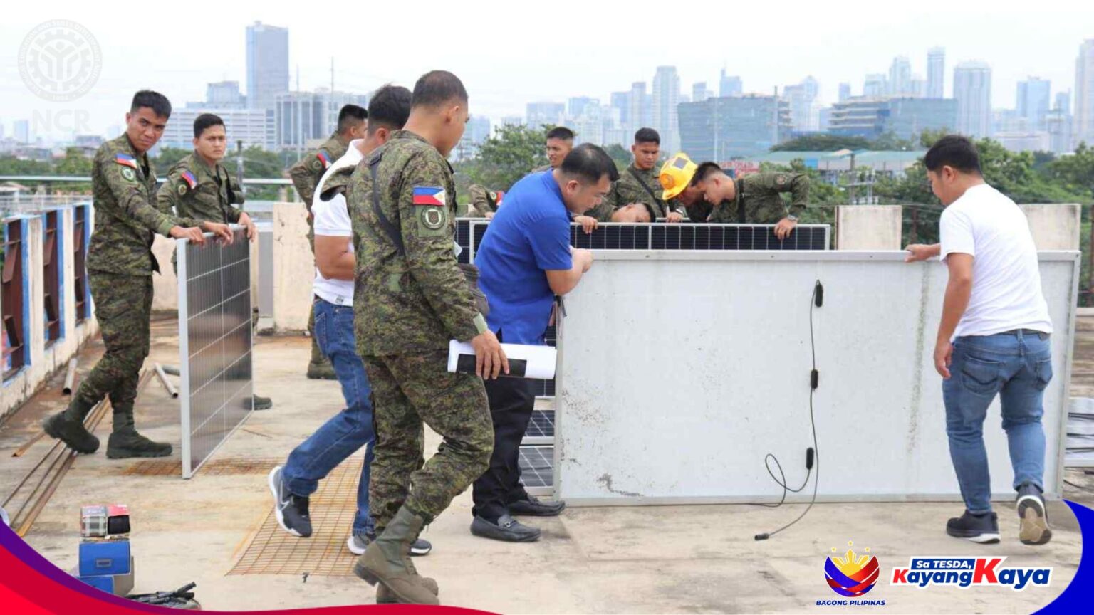 TESDA RTC-NCR Trains Personnel of the Office of the Army Chief Engineer ...