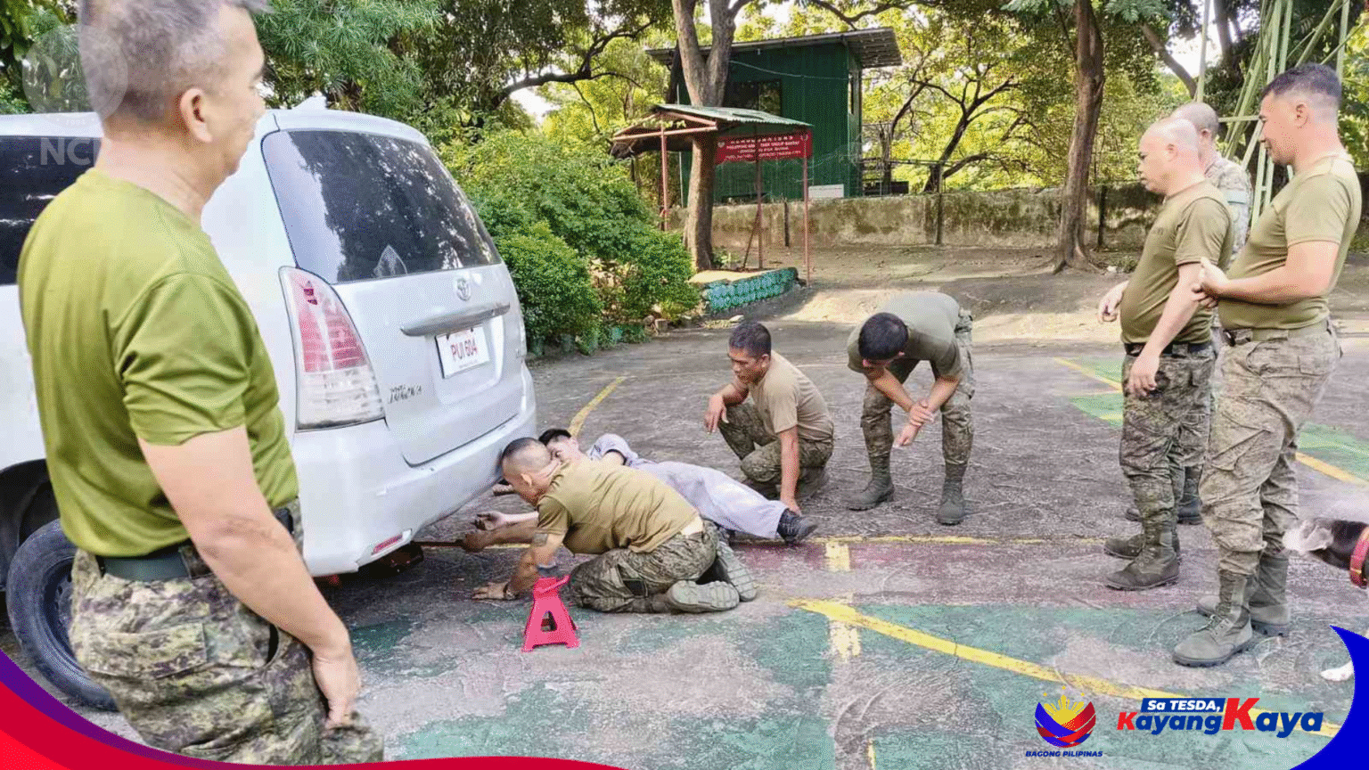 TESDA RTC-NCR Empowers EMB CALABARZON in Basic Automotive Preventive ...