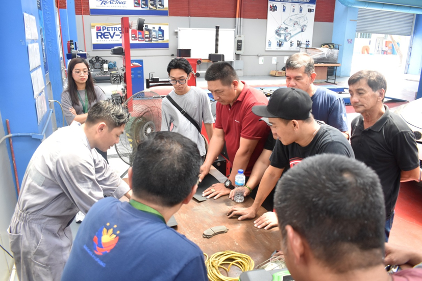 TESDA RTC-NCR Empowers EMB CALABARZON in Basic Automotive Preventive ...